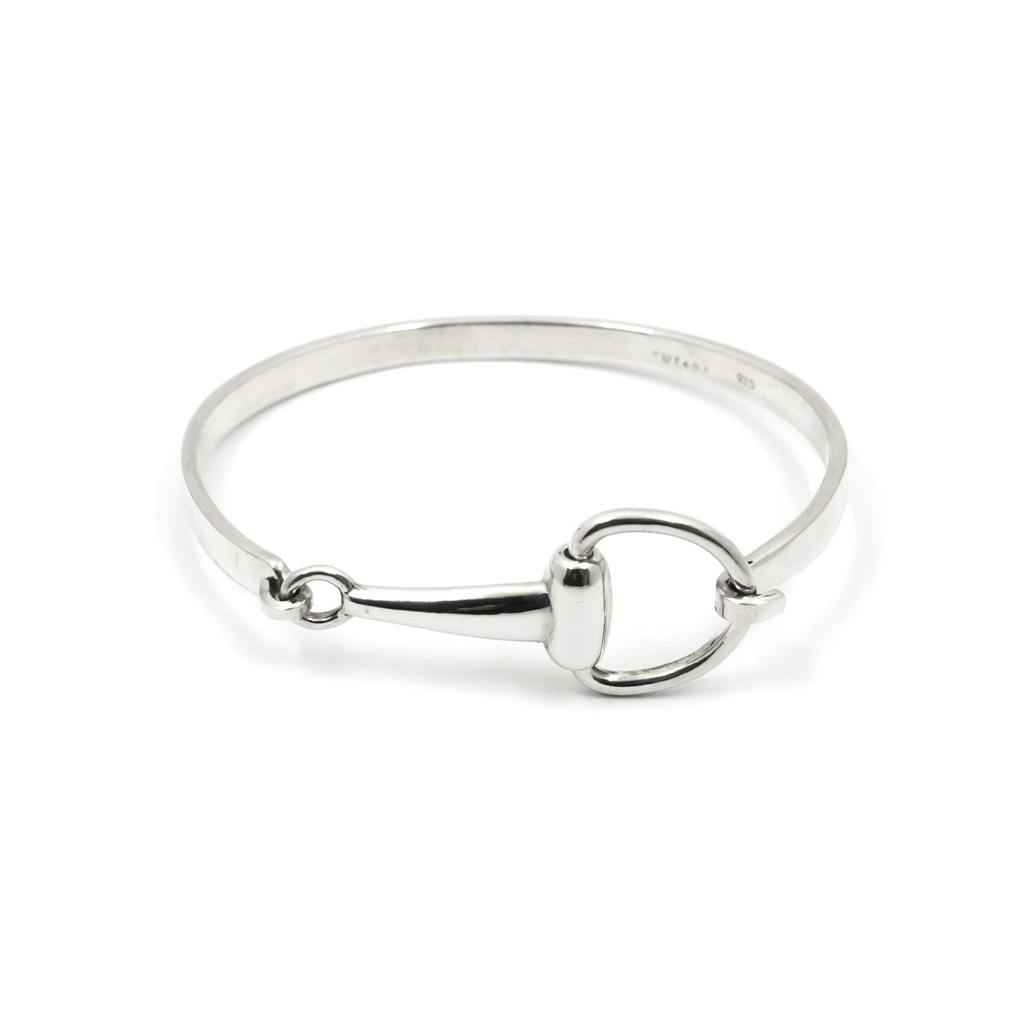 Snaffle Bit Bracelet Large - Sterling Silver | Futaba Hayashi