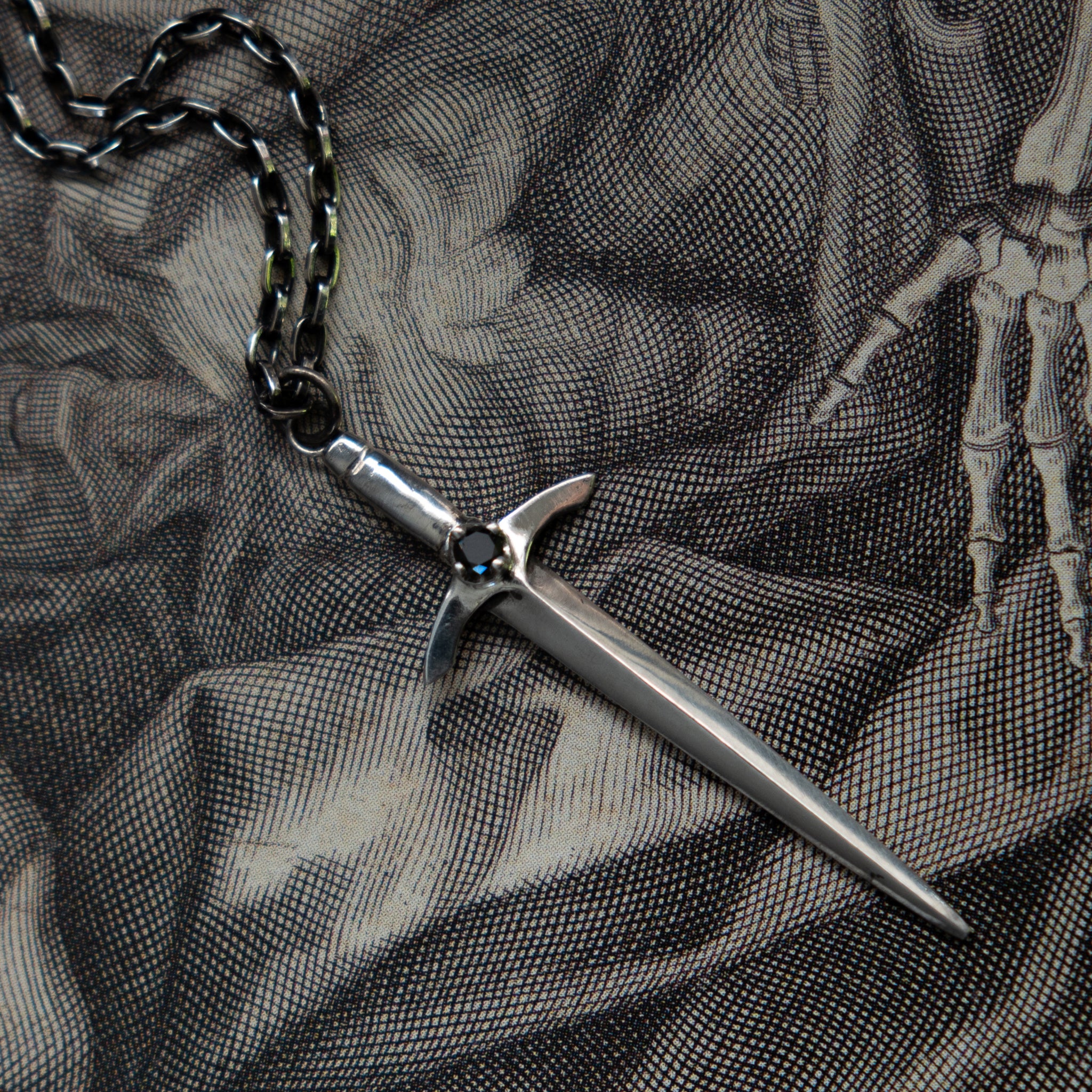 Sword Necklace - Sterling Silver – Futaba Hayashi